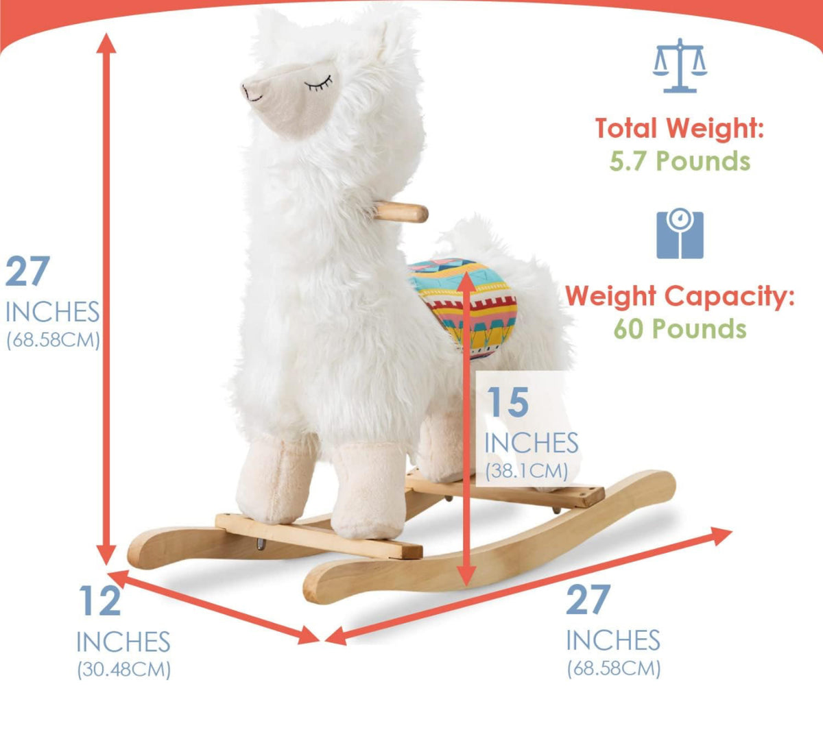 Mecedora Llama Lola – Cornelia Atelier